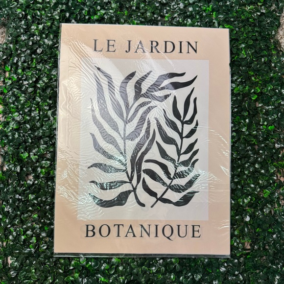 Art | Le Jardin Botanique Art Print Posters Set Of 3 Unframed | Poshmark